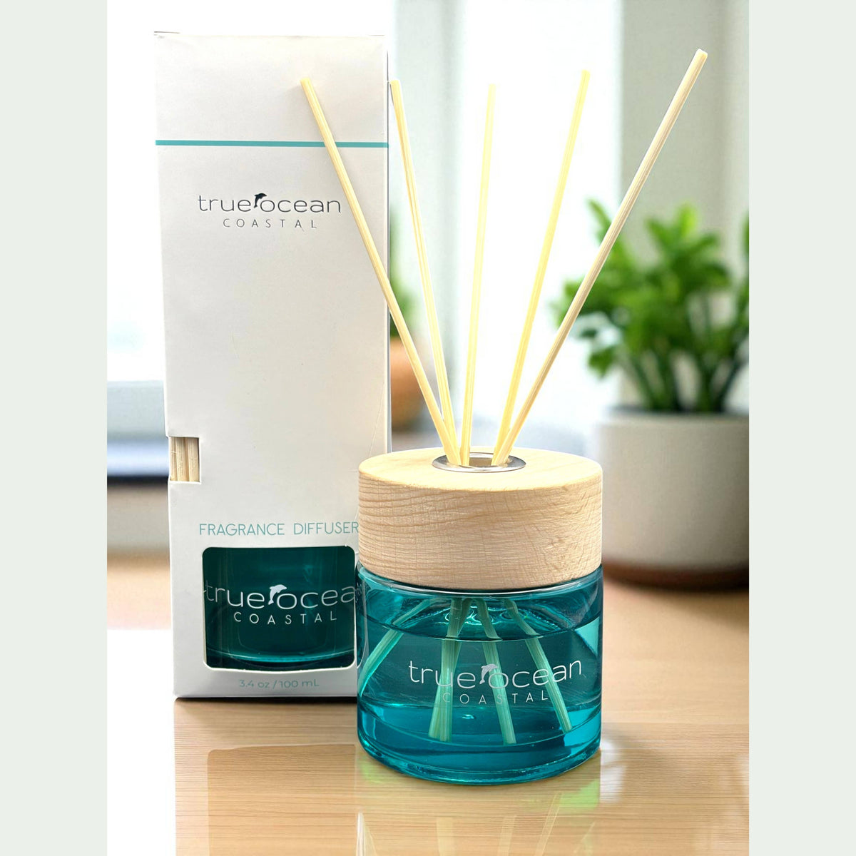 True Ocean Coastal Reed Diffuser – Beach Day Scent – L. Rosa Boutique