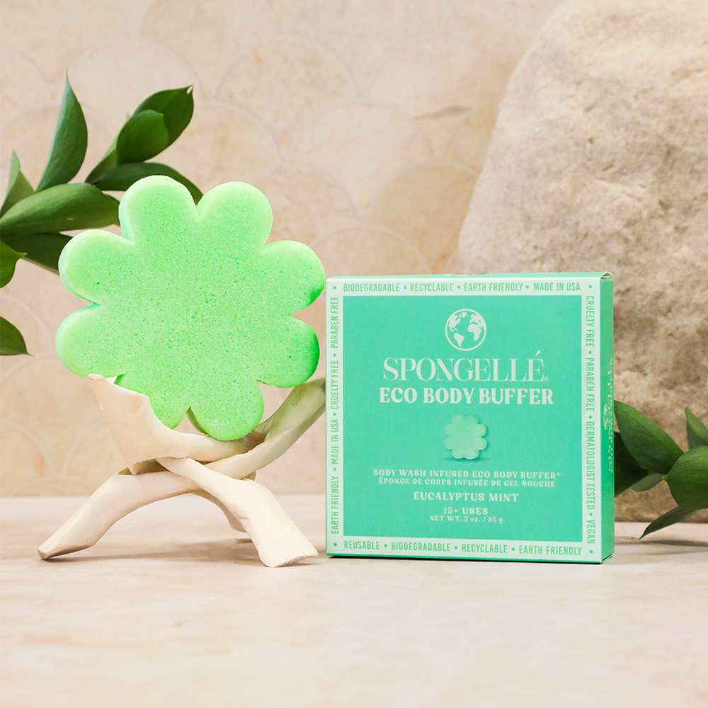 Spongellé - Eucalyptus Mint Eco Body Buffer – L. Rosa Boutique
